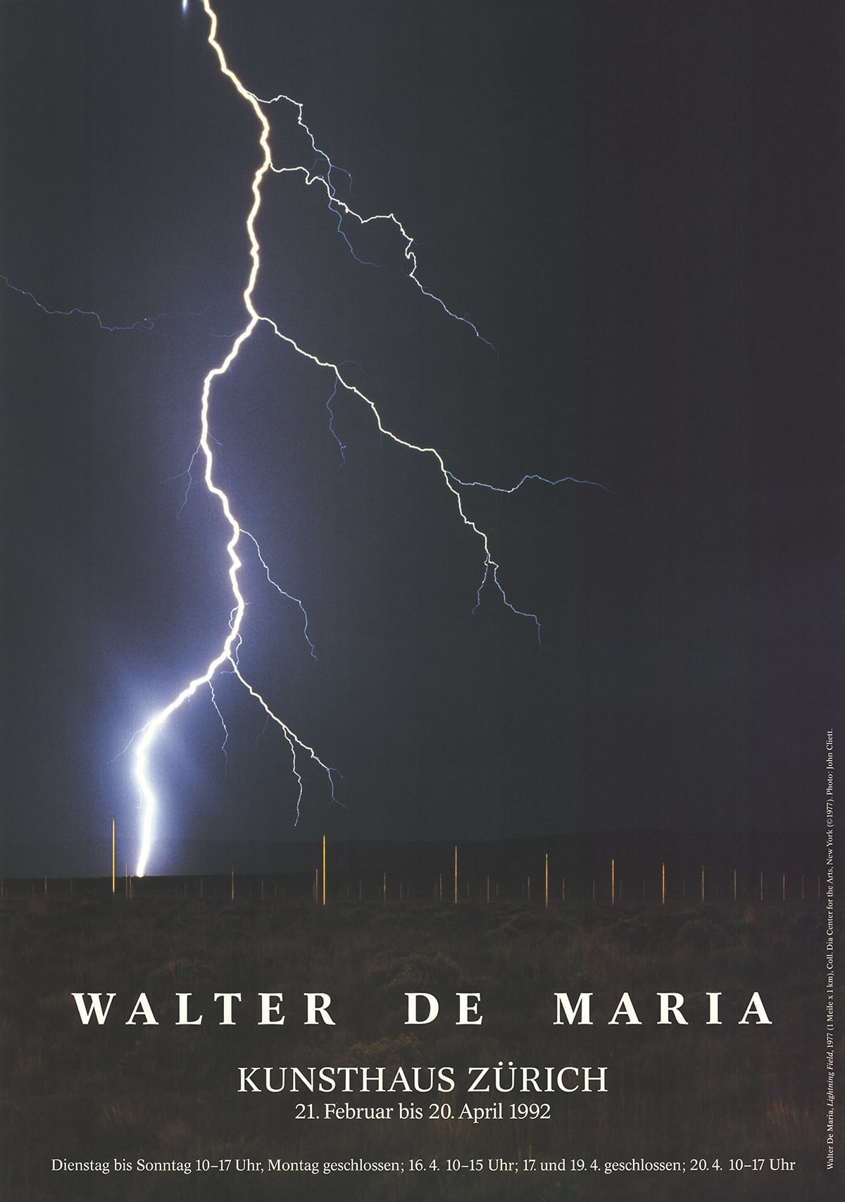 Walter De Maria Lightning Field