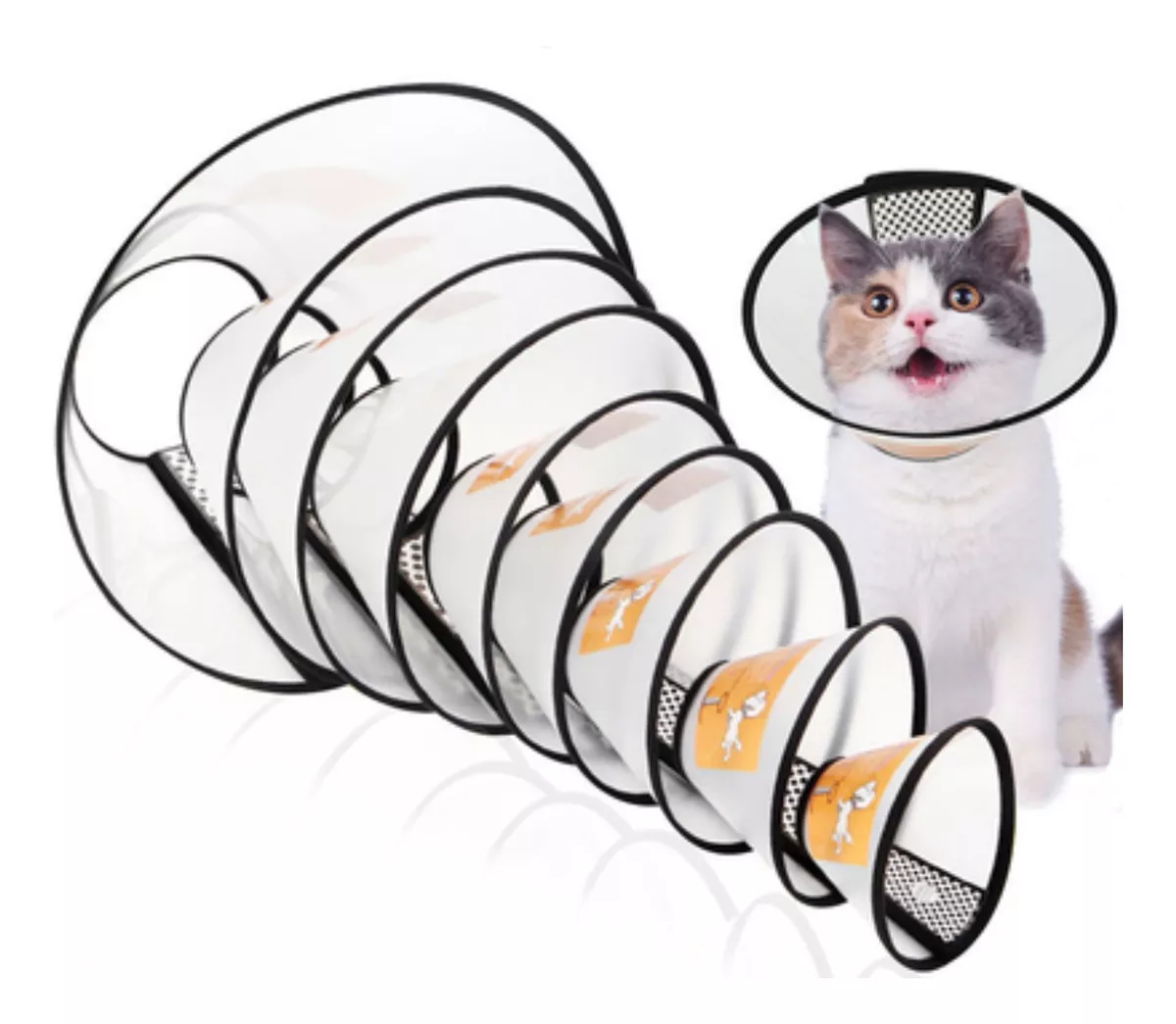 Collar Isabelino Para Perros Y Gatos Talla L Para Razas Chic | Bodega ...
