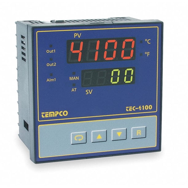 Tempco Temp Controller,Prog,90-250V,Relay2A TEC56025 - Walmart.com