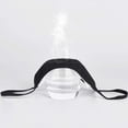 Black Mask, Fashion Protective, Unisex Black Dust Cotton, Washable ...