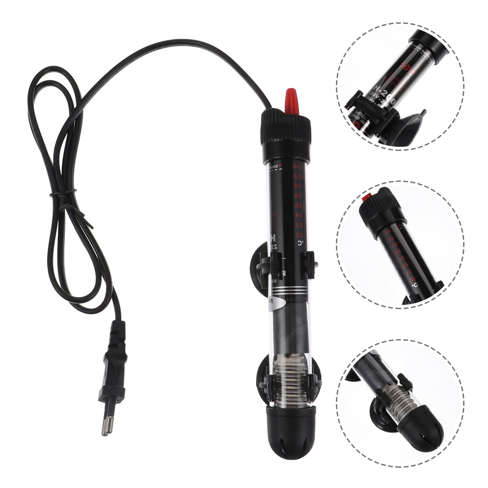 Buy 50W Fish Tank Heating Rod Automatic Fish Bowl Aquarium Heater with ...