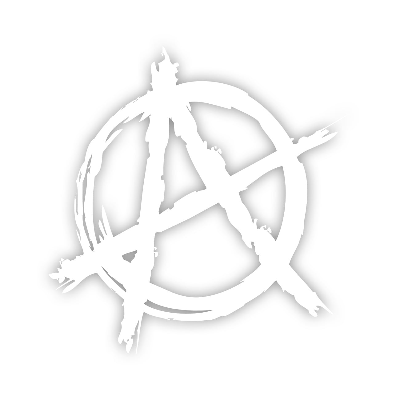 Anarchy Symbol Sticker Decal Die Cut - Self Adhesive Vinyl ...