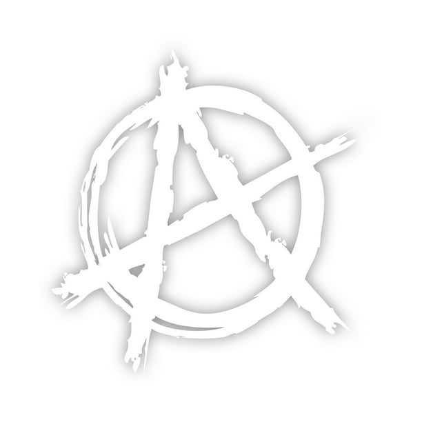 Anarchy Symbol Sticker Decal Die Cut - Self Adhesive Vinyl ...