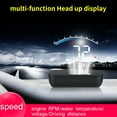 GJX Car ODB II Speed/Water Temperature LED Head Up Display 3.5 ...