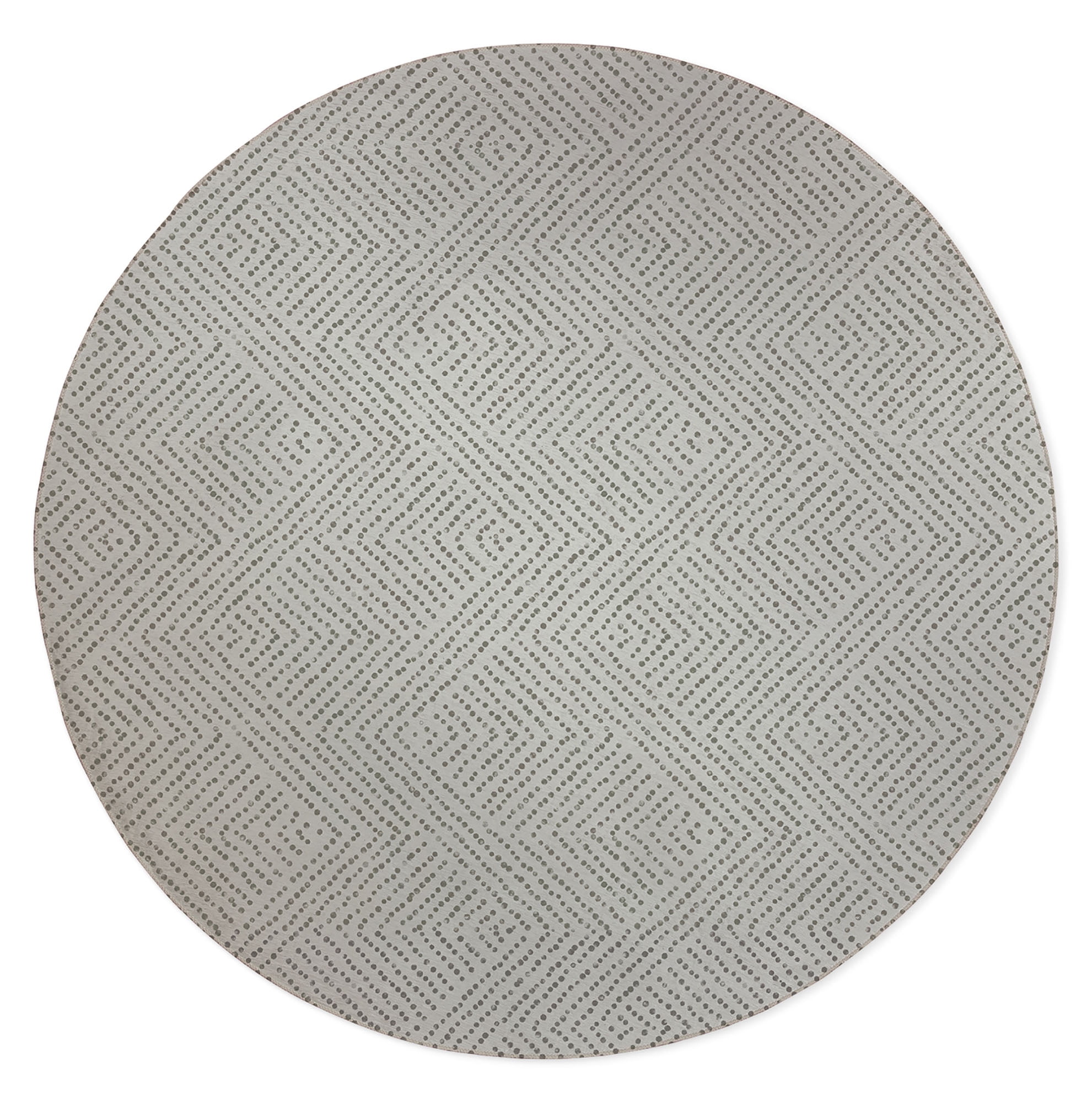 Chevron Dot Ivory Indoor Floor Mat by Kavka Designs - Walmart.com
