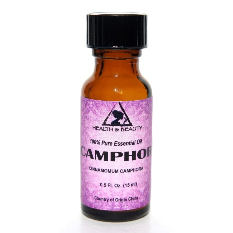 CAMPHOR ESSENTIAL OIL AROMATHERAPY 100% PURE NATURAL GLASS BOTTLE 0.5 ...