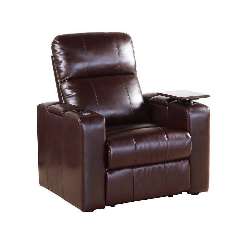 Larson Power Recliner w ith USB and STO, Cocoa - Walmart.com