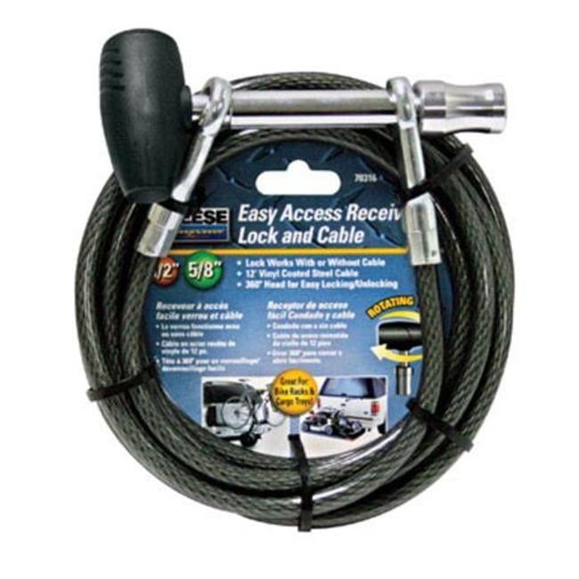 Cequent Consumer Products 8312662 Reese Receiver Lock & Cable - Walmart.com
