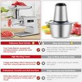 LINKChef Meat Grinder 2500W Electric Food Grinder Sausage Stuffer with ...