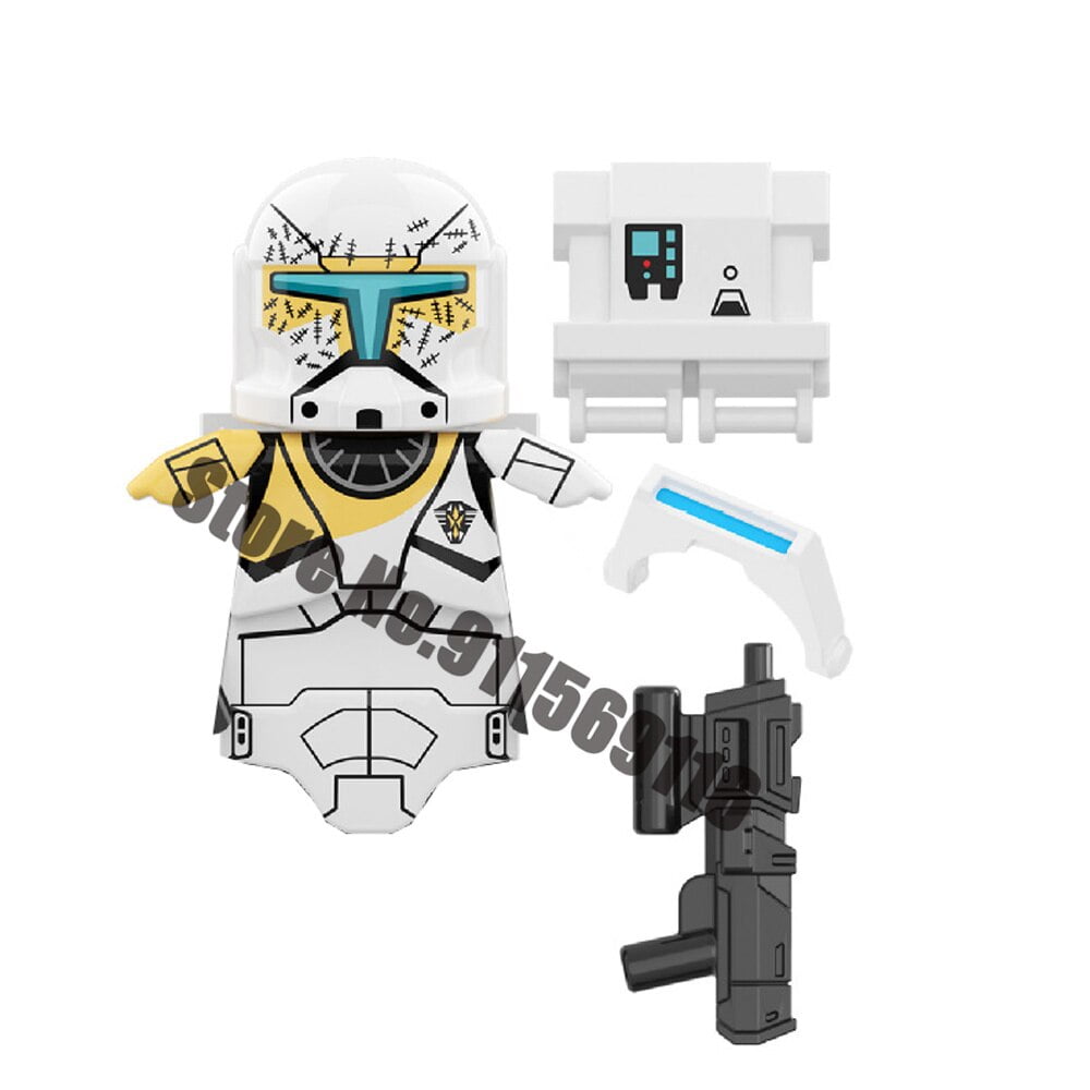 Republic Commando Clone 501st Troopers Building Blocks Force 99 Scorch ...