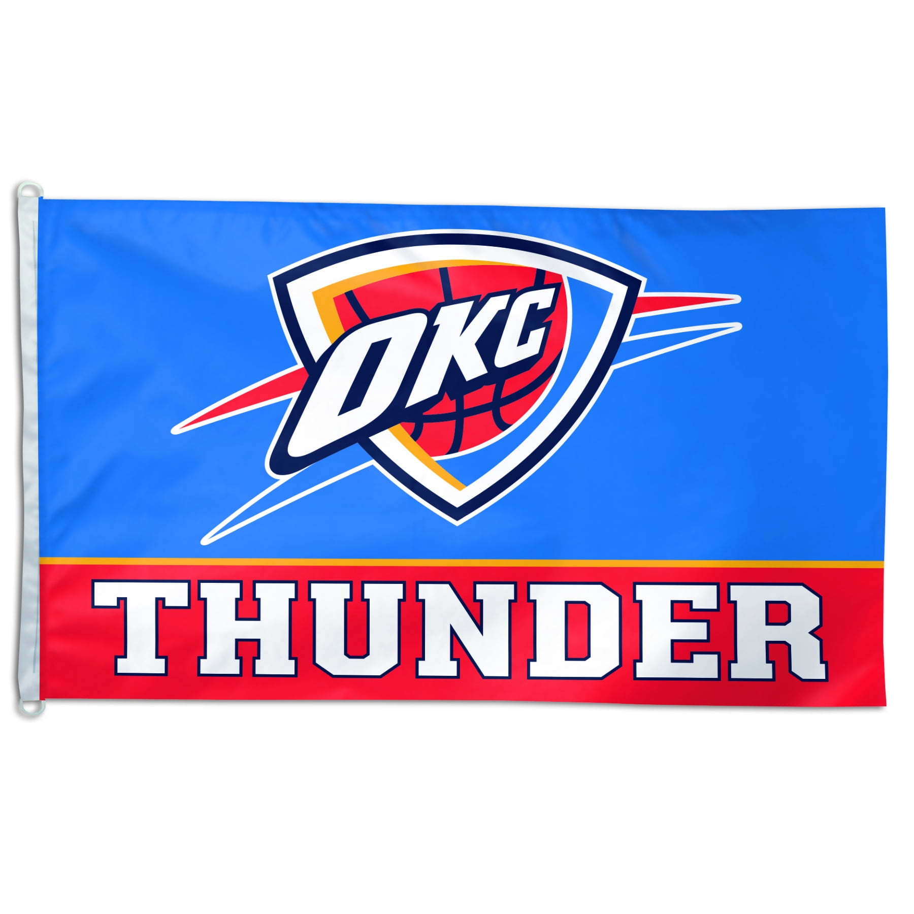 WinCraft Oklahoma City Thunder 3' x 5' Wordmark Flag - Walmart.com ...