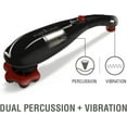PUREWAVE™ CM-07 Dual Motor Percussion & Vibration Massager, 8 ...