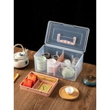 Multifunctional Tea Set Storage Box Outdoor Portable Tea Cup Tea Set ...