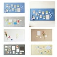 Interchangeable Felt Notice Board with Noise Reducing Fabric Easy Wall ...