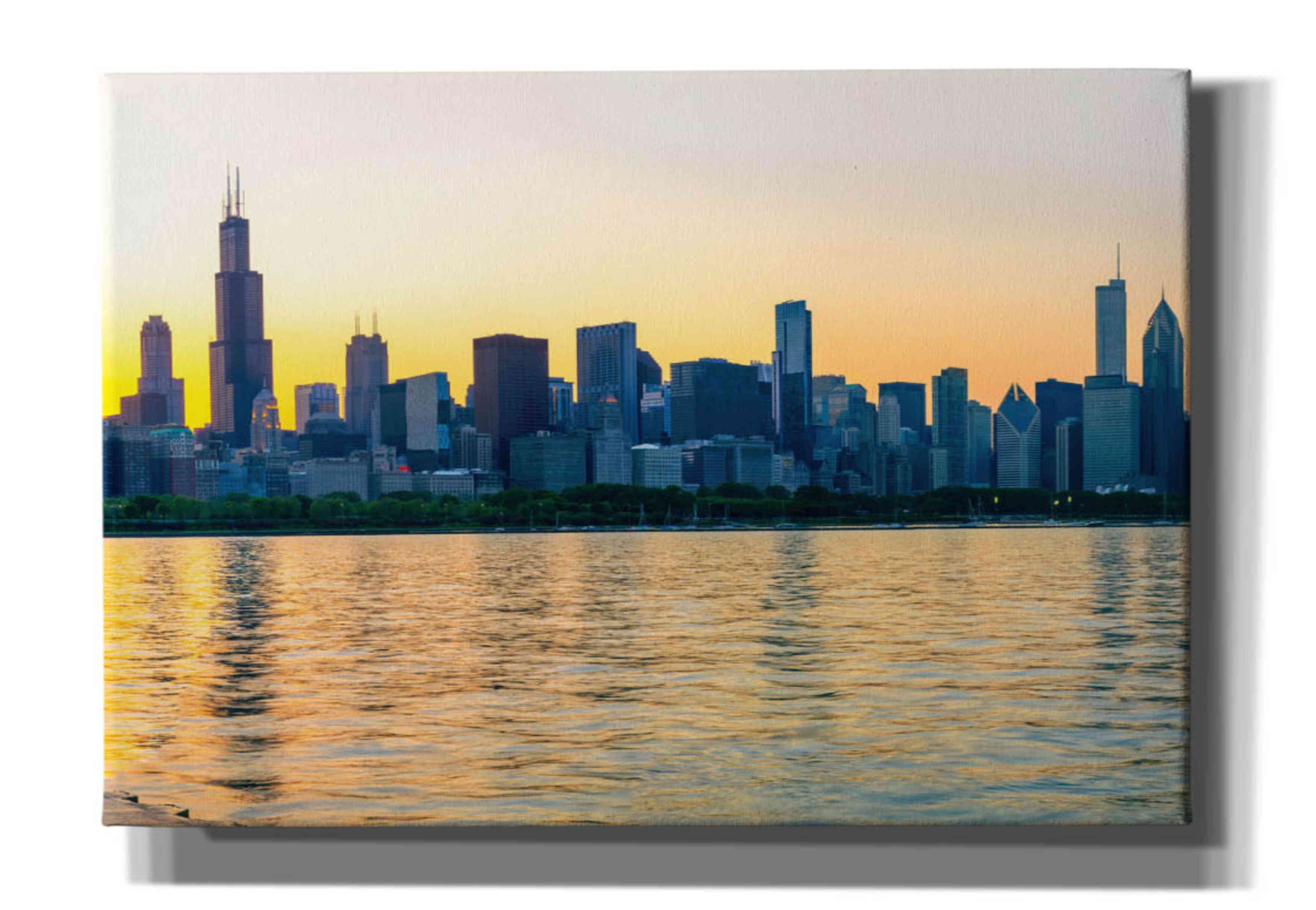 Epic Graffiti 'Good Morning Chicago Crop' by Epic Portfolio, Canvas ...
