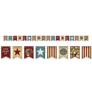 Party Central Pack of 12 Multi-Color Building Block Streamers 72 ...