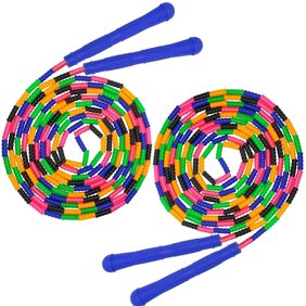 Segmented Plastic Jump Rope 16-ft. Red/Blue/White - Walmart.com