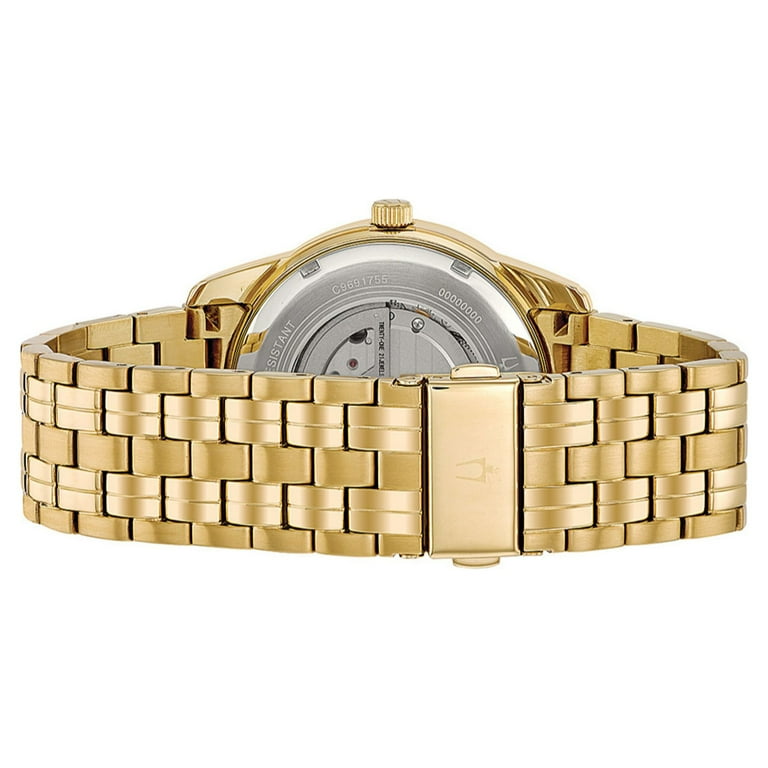 Free Shipping! Bulova Men's Gold-Tone Stainless Steel Free Shipping! Bulova Men's Gold-Tone Stainless Steel