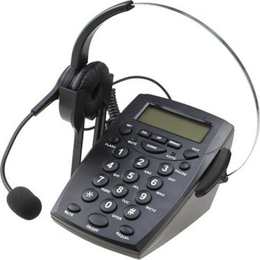 Panasonic Lightweight Microphone Headset for Telephones, KX-TCA400 ...