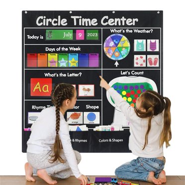 Calendar Pocket Chart Classroom Organized Chart Education Early ...