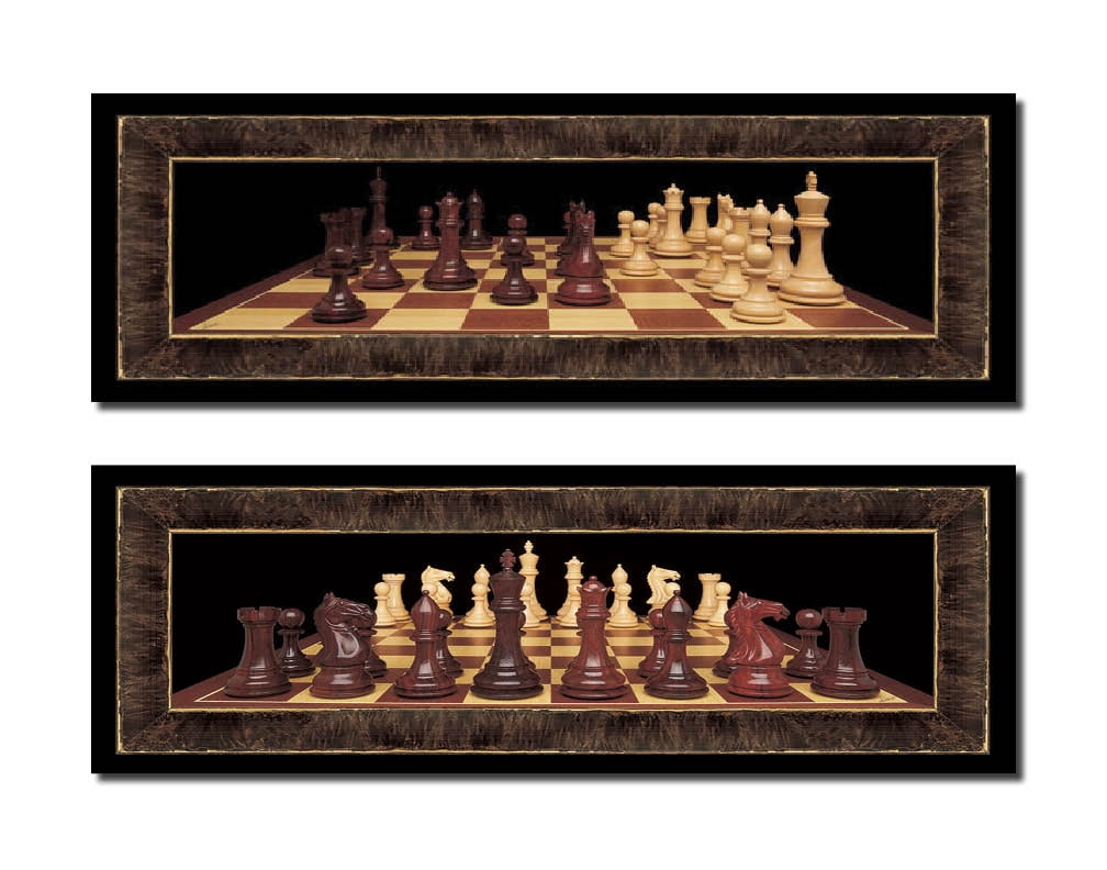 Check Mate! Classic Chess Game Poster Set; Two 20x8 Poster Prints ...