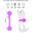 8PCS Silicone Magnetic Cable Ties & Clips, Cord Organizer [1S ...