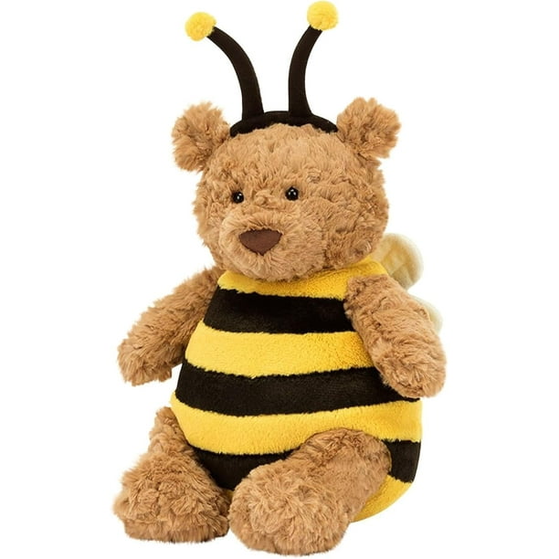 Jellycat Cute Bee Bear Doll 9.84" Bartholomew Bear Bumblebee Plush Doll ...