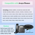 RJ9 Telephone Headset with Microphone Noise Cancelling, Office Phone ...