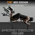 syedee Leg Curl Machine, 2-in-1 Leg Extension and Curl Machine ...