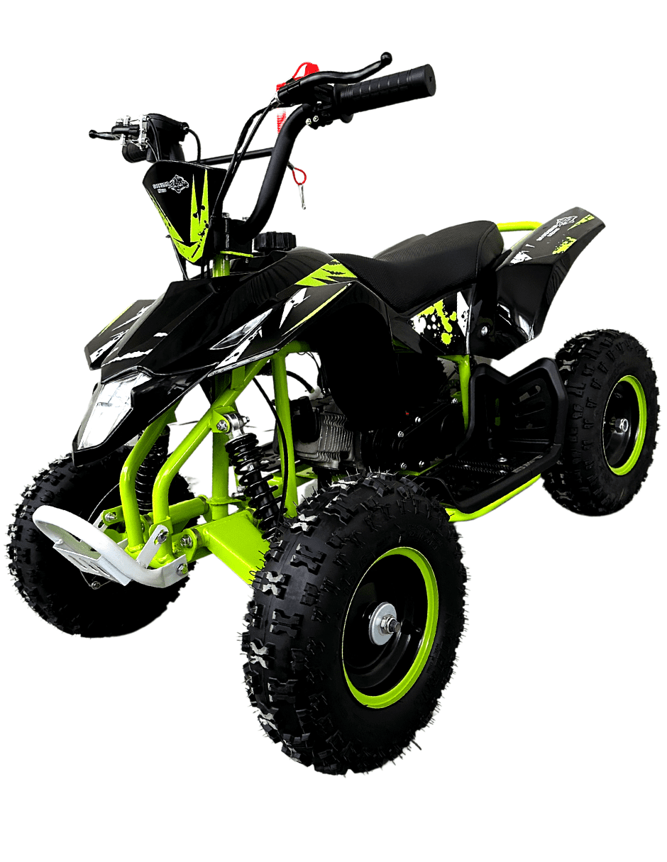 Motocicleta Infantil Shahoma ATV05 Premium Cuatrimoto 49cc Negra y Verde | Bodega Aurrera en línea