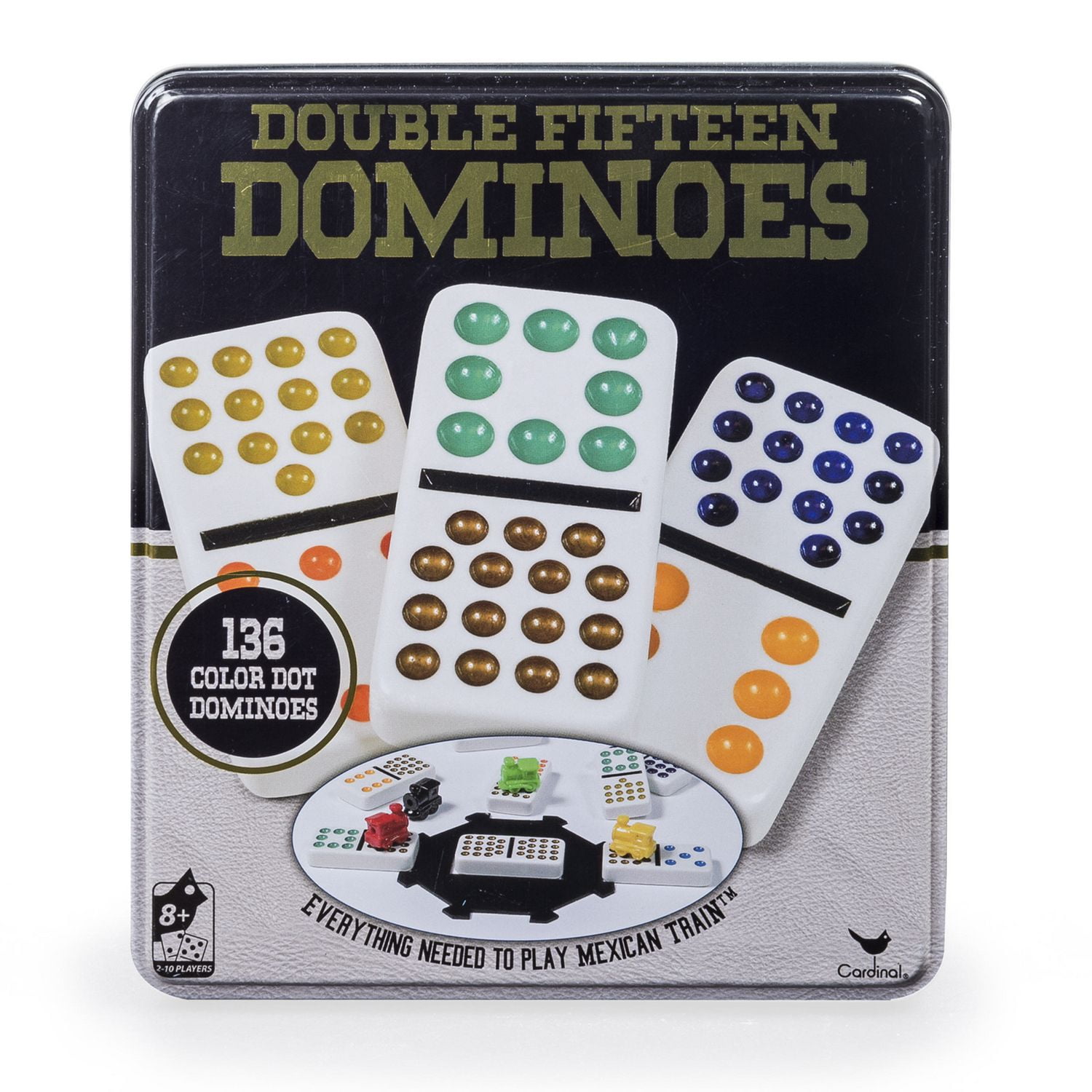 Click here for Cardinal Games Double Fifteen Dominoes Game prices