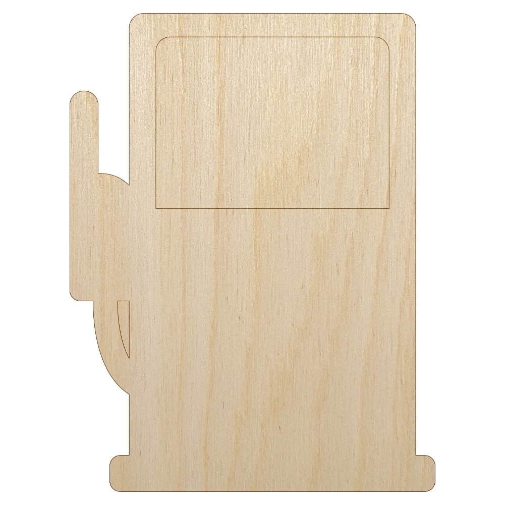 Gas Station Pump Wood Shape Unfinished Piece Cutout Craft DIY Projects ...