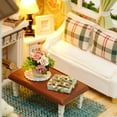 Diy Miniature Dollhouse Kit Realistic 3d Wooden House Room Craft With