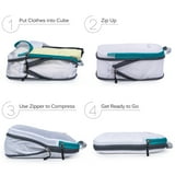 Alameda Compression Packing Cube Set for Carryon Luggage, Travel ...