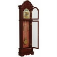 Bowery Hill Grandfather Clock with Adjustable Volume Digital Chime in ...