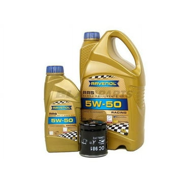 Lucas 10683 SAE 10W40/AC Delco PF1218 Hot Rod Oil Change Kit, 5Q ...