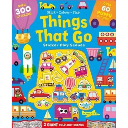 Things That Go (Fold Out Foam Stickers) | Walmart Canada