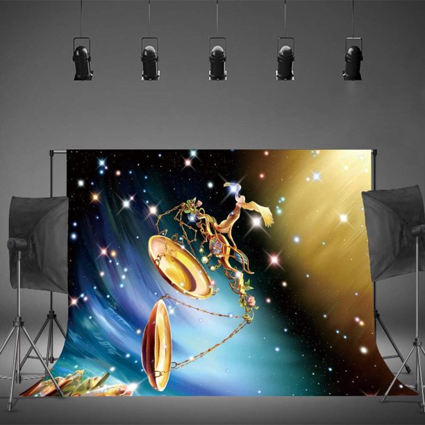 Background 10x7ft Constellation Backdrop Libra Starry Galaxy Astronomy ...