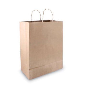 General Supply Duro Fold Top Paper Bag, 25 lbs, Brown, 500 Ct - Walmart.com