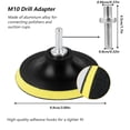 6-piece set 4-inch wool polishing pad, suitable for car waxing and ...