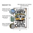 A Crowded Camper Is Better Than An Empty Castle Sign - Rustic 8x12 ...