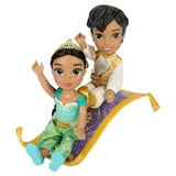 Disney Princess Jasmine & Aladdin Petite Deluxe Toy Set with Genie ...