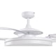 Fanaway Evo2 Retractable 4-blade Lighting with Remote Ceiling Fan ...