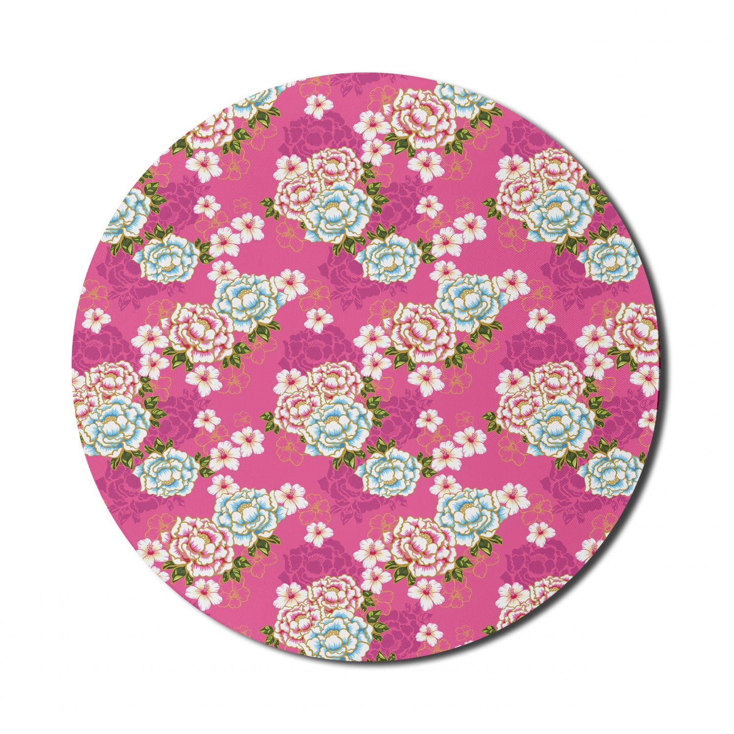 Traditional Mouse Pad for Computers, Vivid Botanical Pattern from ...