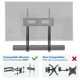 Mount-It! Universal Soundbar Mount Brackets for TV VESA and Wall ...
