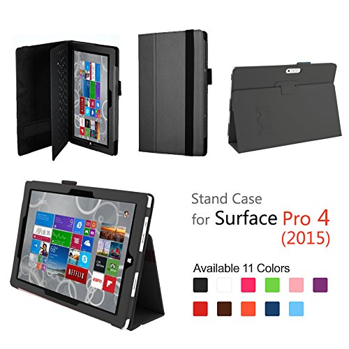 Elsse for Surface Pro 4 - Premium Folio Case with Built in Stand for ...