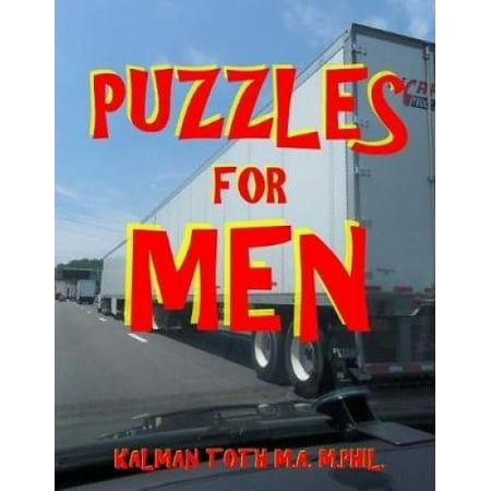 Puzzles for Men: 133 Large Print Themed Word Search Puzzles | Walmart ...