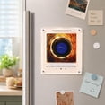 Retro Music Refrigerator Magnets with NFC Programmable Player Set, 9 ...