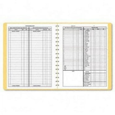 Dome, DOM612, Bookkeeping Record Book, 1 Each - Walmart.com