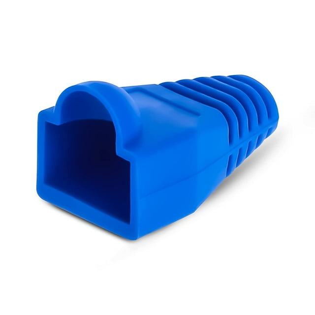 Cat6 RJ45 Connector Boot Strain Relief Modular Network Cable Ethernet ...